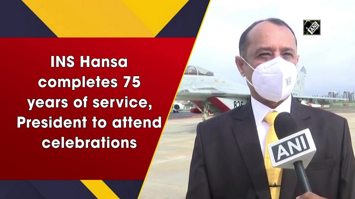 INS Hansa completes 75 years of service; President to attend celebrations