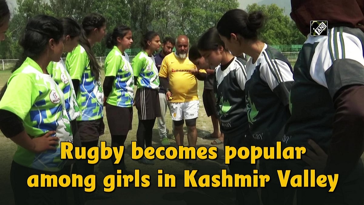 Rugby becomes popular among girls in Kashmir Valley