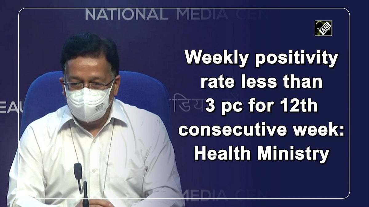 Weekly positivity rate less than 3% for 12th consecutive week: Health ...