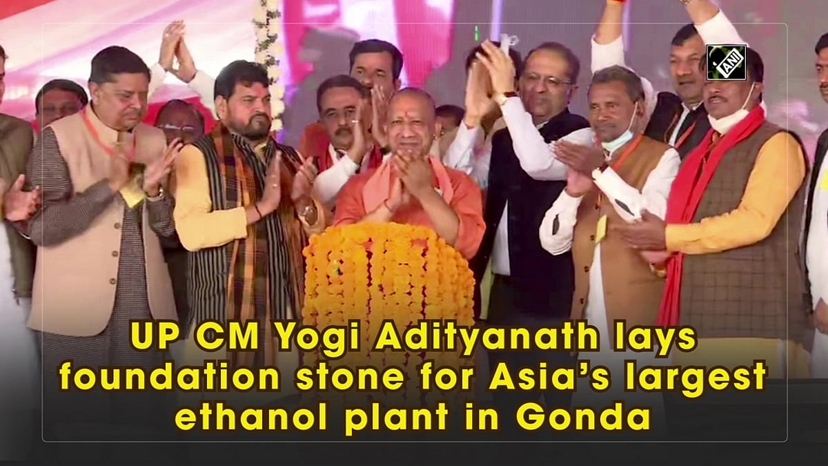 Yogi Adityanath lays foundation stone for Asia’s largest ethanol plant ...