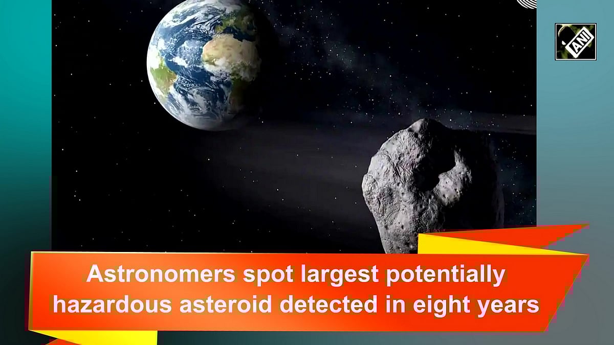 Astronomers spot largest, potentially hazardous asteroid detected in eight years
