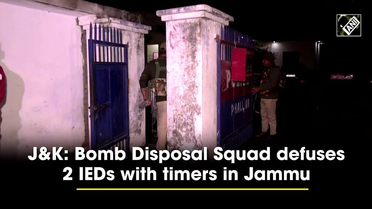 Bomb squad defuses 2 IEDs with timers in Jammu