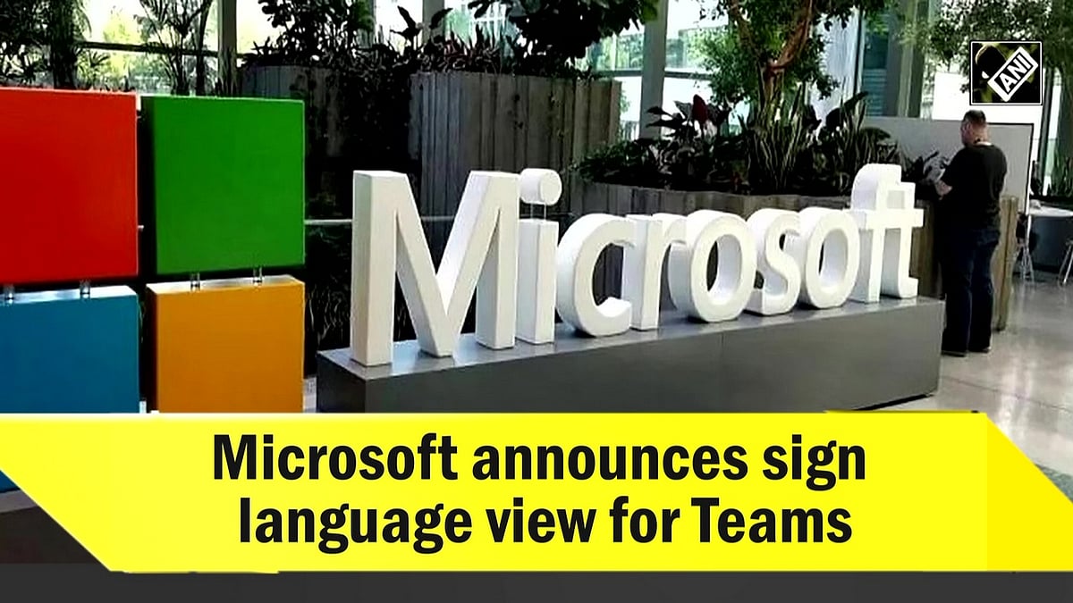 Microsoft announces sign language view for Teams