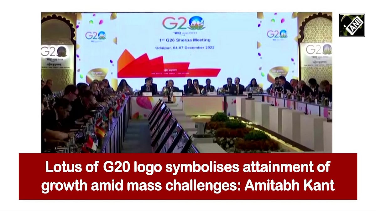 Lotus of G20 logo symbolises growth amid challenges: Amitabh Kant