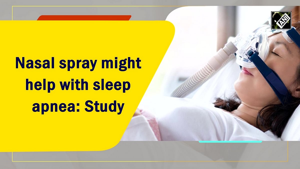Nasal spray might help with sleep apnea: Study