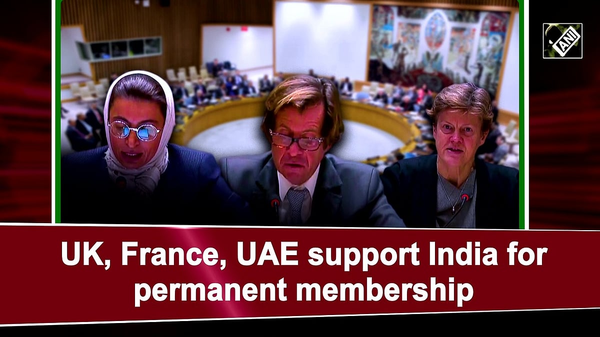 UK, France, UAE support India’s bid for permanent membership at UNSC