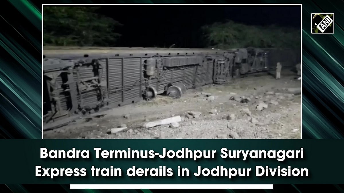 Bandra Terminus-Jodhpur Suryanagari Express train derails in Jodhpur ...