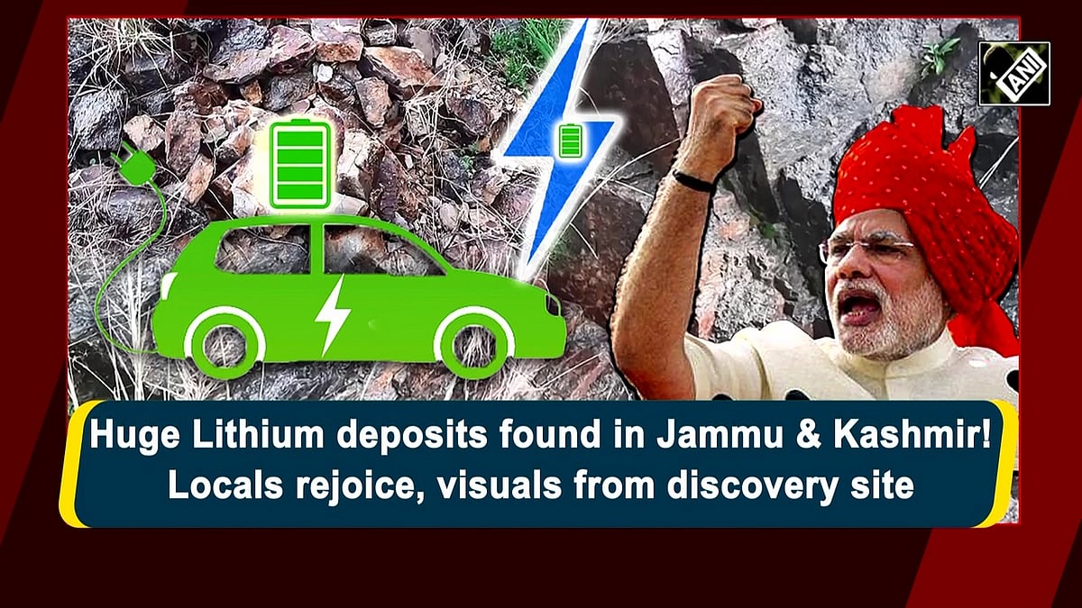 Huge Lithium deposits found in Jammu & Kashmir, locals rejoice, visuals ...
