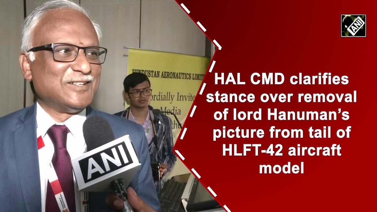 HAL CMD clarifies stance over removal of lord Hanuman’s picture from ...