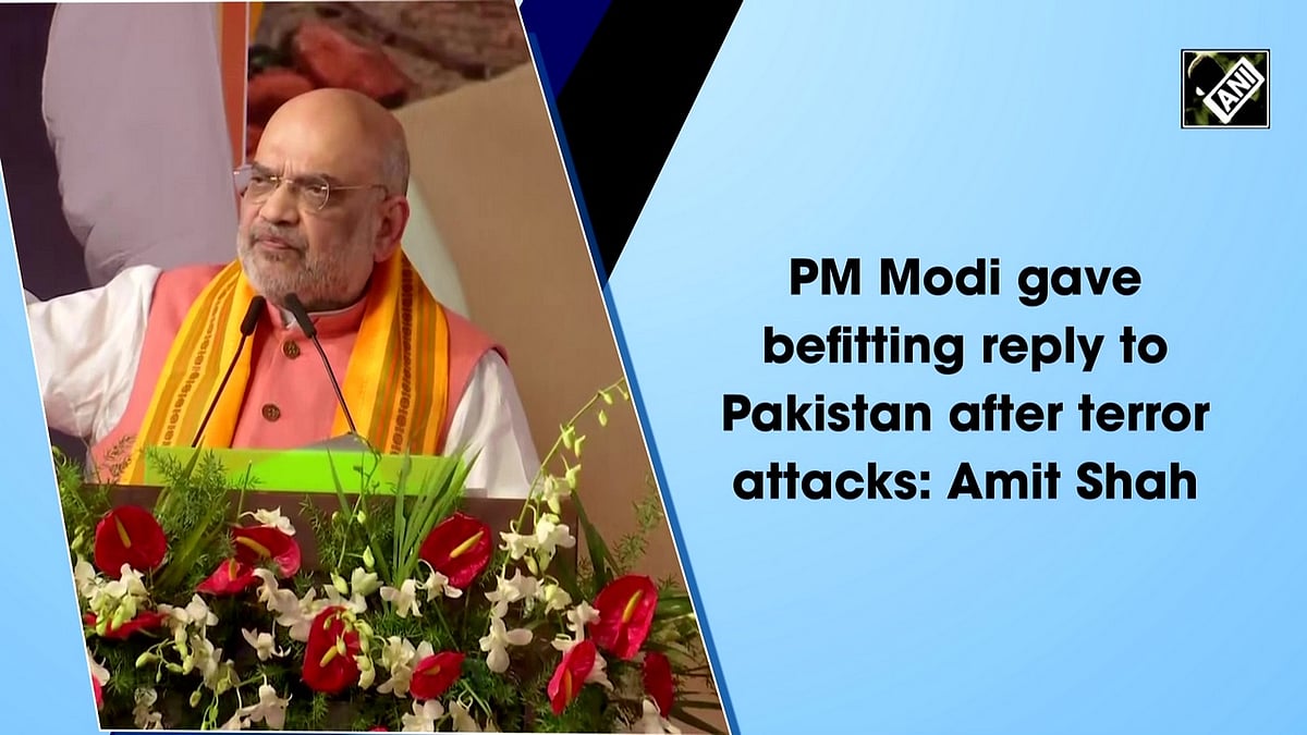 PM Modi gave befitting reply to Pakistan after terror attacks: Amit Shah