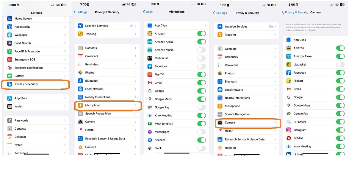 Here's how to check whether app is accessing phone's camera, mic or not