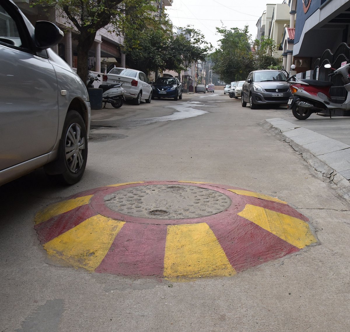 Raised manholes are death traps