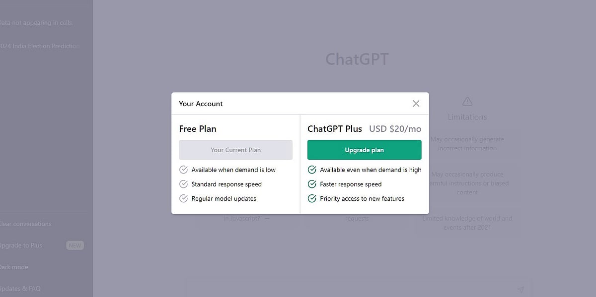 OpenAI launches ChatGPT Plus service in India