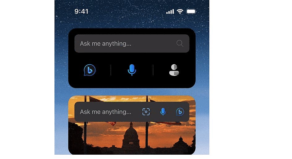 Microsoft brings ChatGPT-powered Bing Chat widget to iPhones