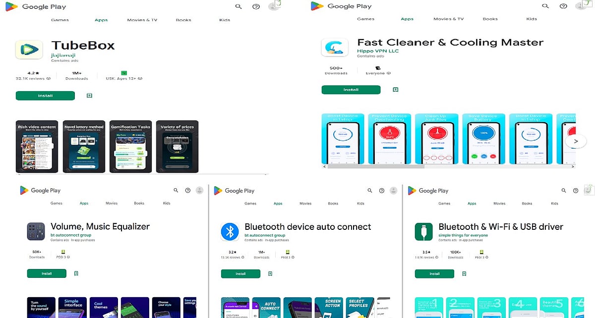 New set of malicious apps detected on Google Play Store