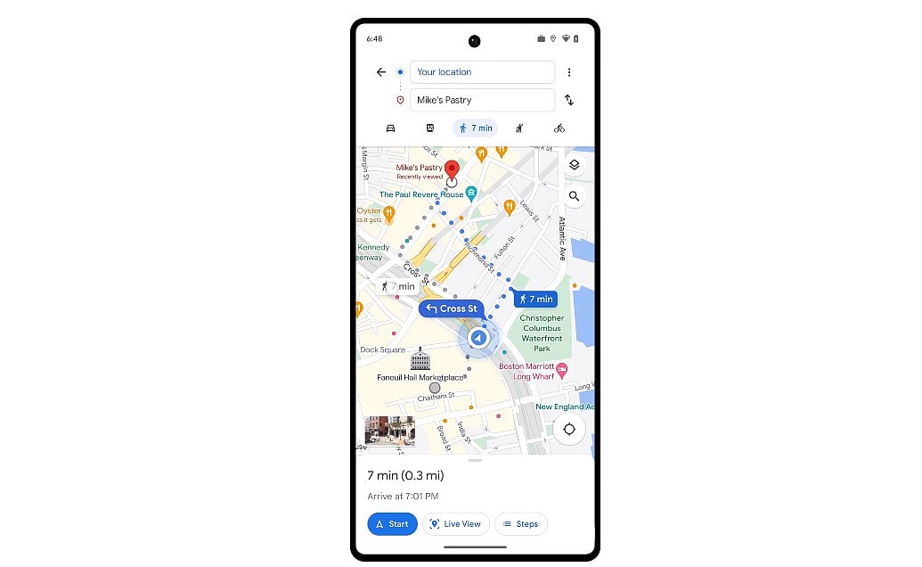 Google Maps gets glanceable directions feature and more