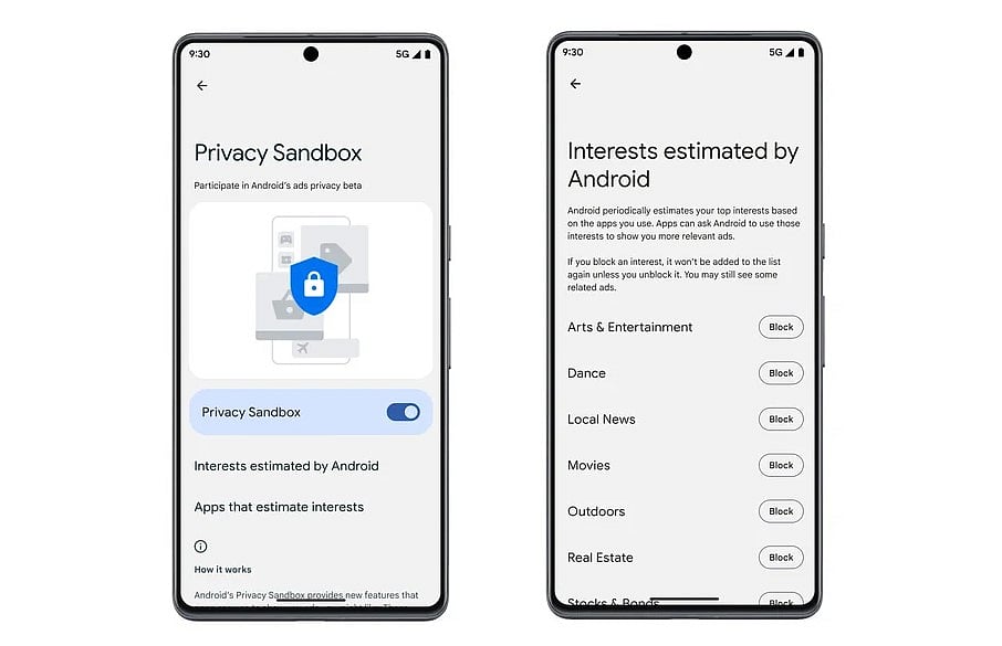 Google launches Privacy Sandbox beta for Android phones