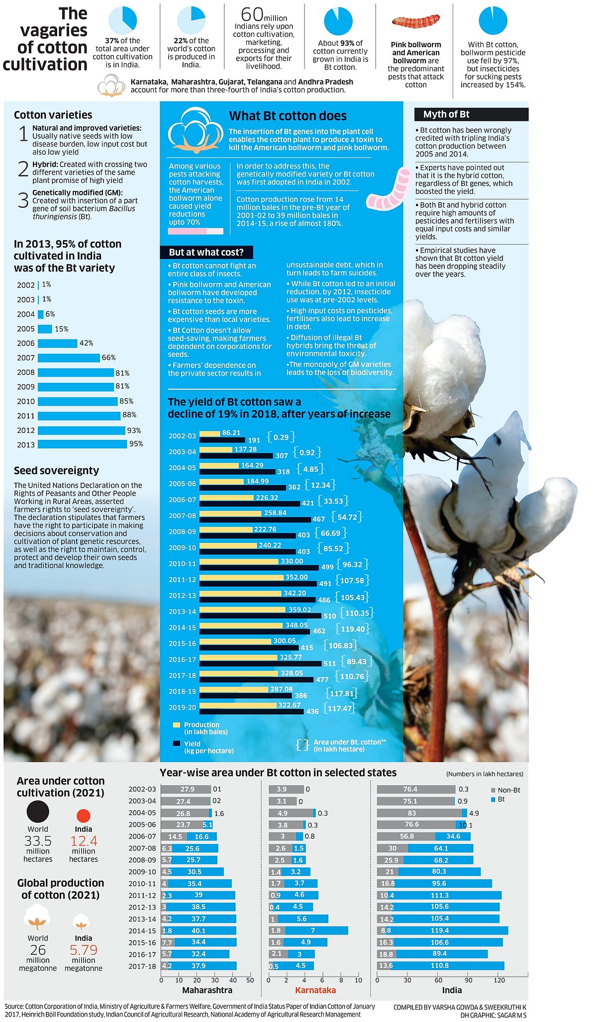 High costs, falling returns hurt Bt cotton farmers