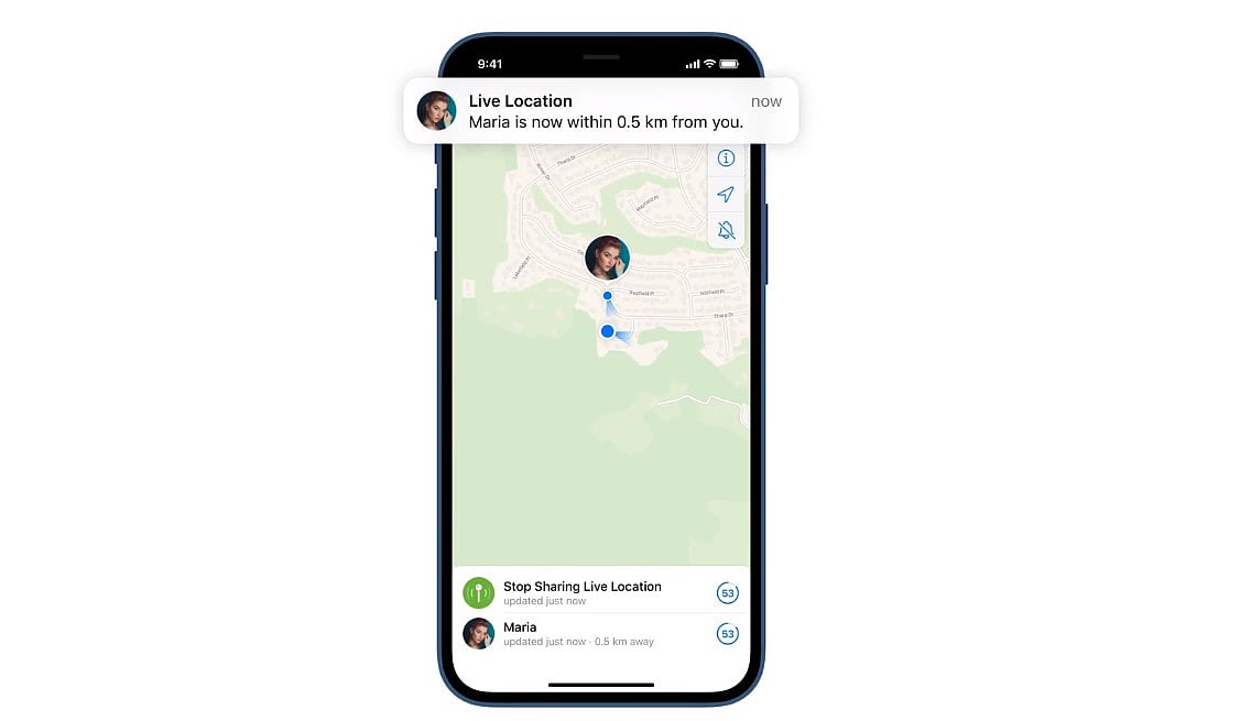 Telegram Messenger gets new features, better live location sharing and more