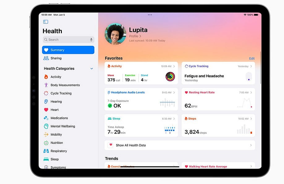 New health features set come to iPhones, Watches, iPads