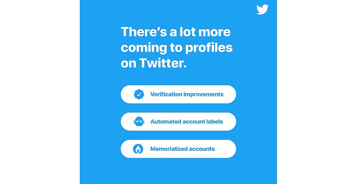 Twitter to recommence profile verification, label bot accounts in 2021