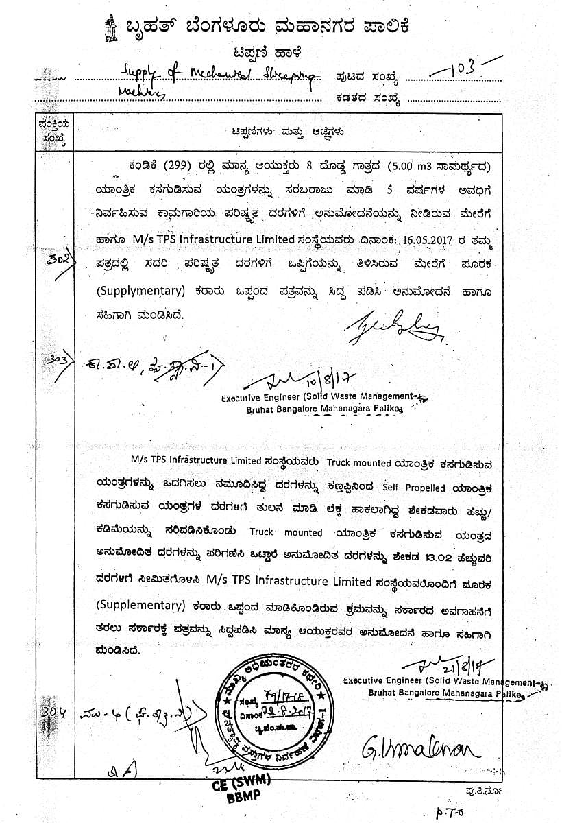 With Rs 4-cr oversight, BBMP makes ‘sweeping’ statement