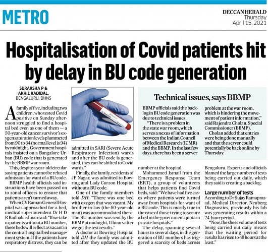 A week on, BBMP still struggling to generate BU numbers