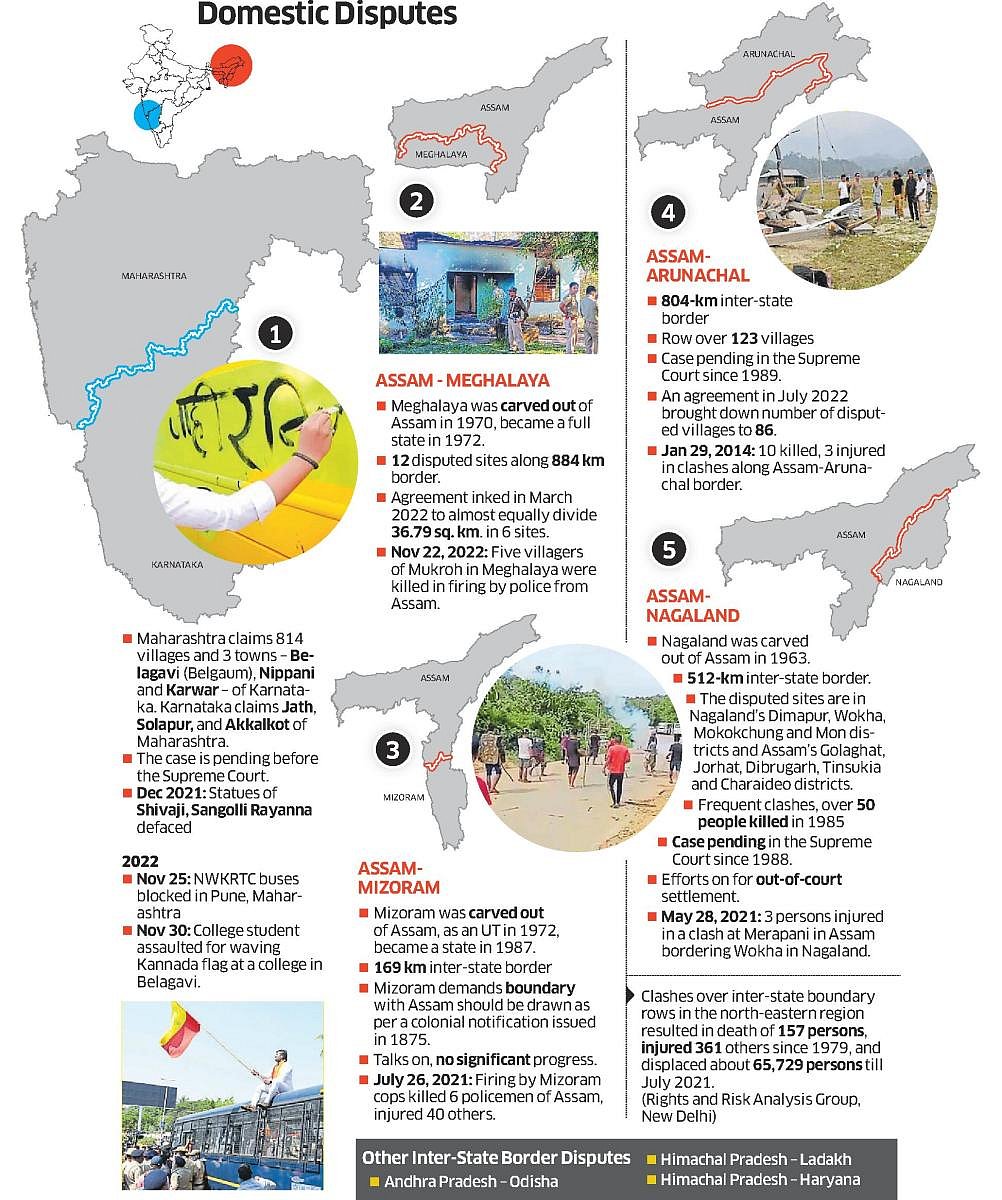 Border disputes: The fraught lines within