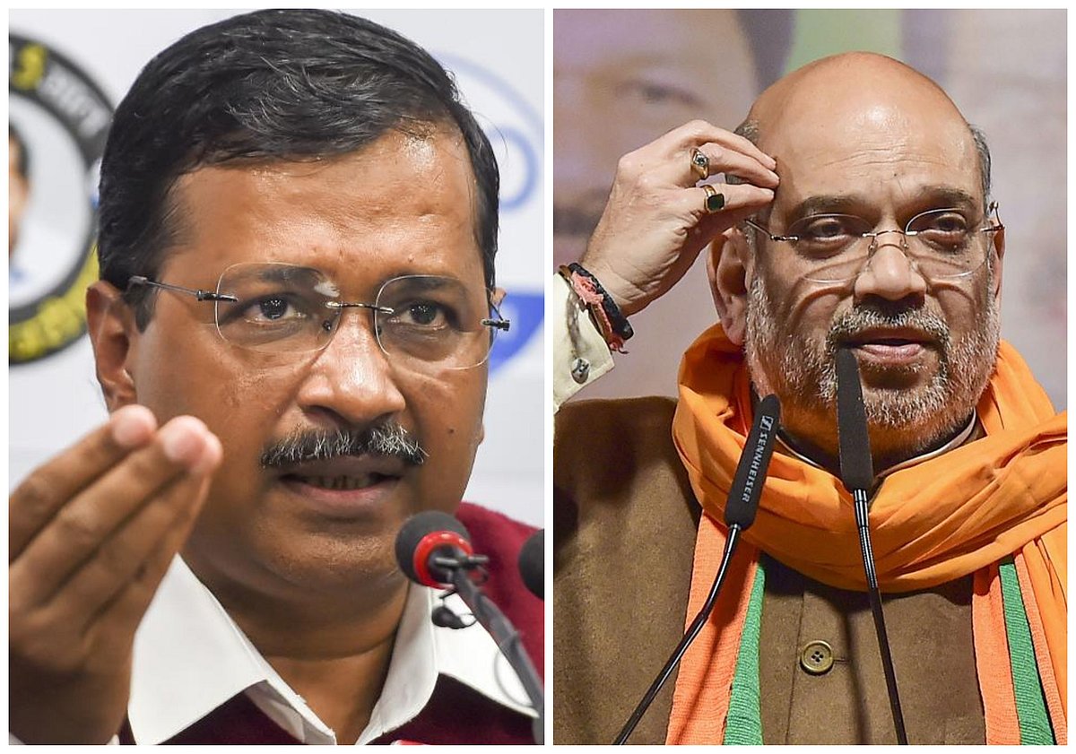 Amit Shah model vs Kejriwal model: Tension building up between AAP-led ...