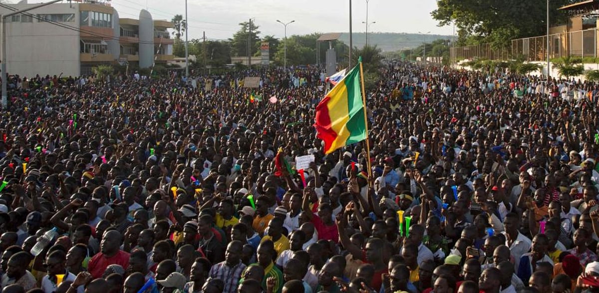 Thousands join Mali rally to celebrate Keita's ouster