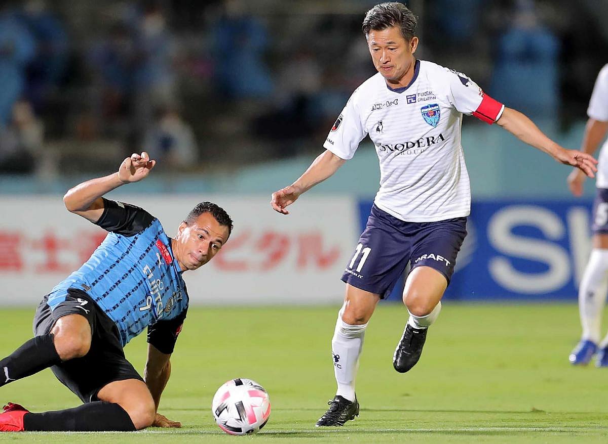 'King Kazu' breaks records again in J-League match