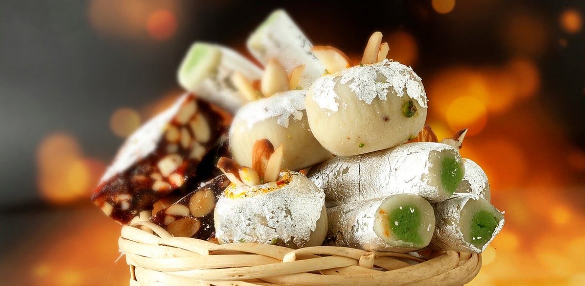 Surat sweet shop makes glittery gold ghari worth Rs 9,000/kg ahead of ...