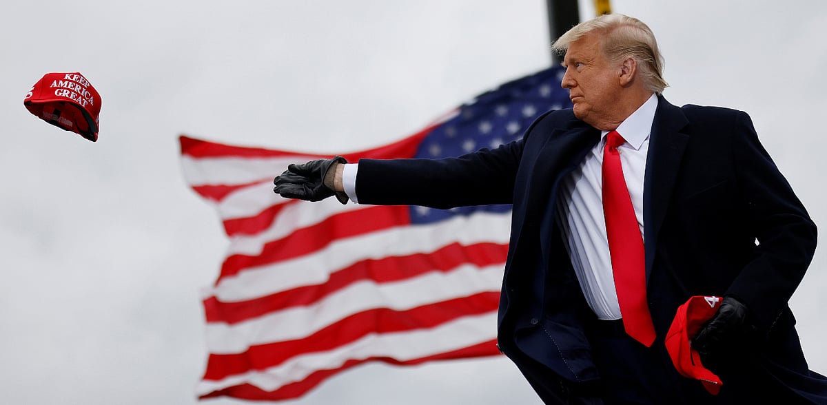 Here's how US President Donald Trump’s 2020 was