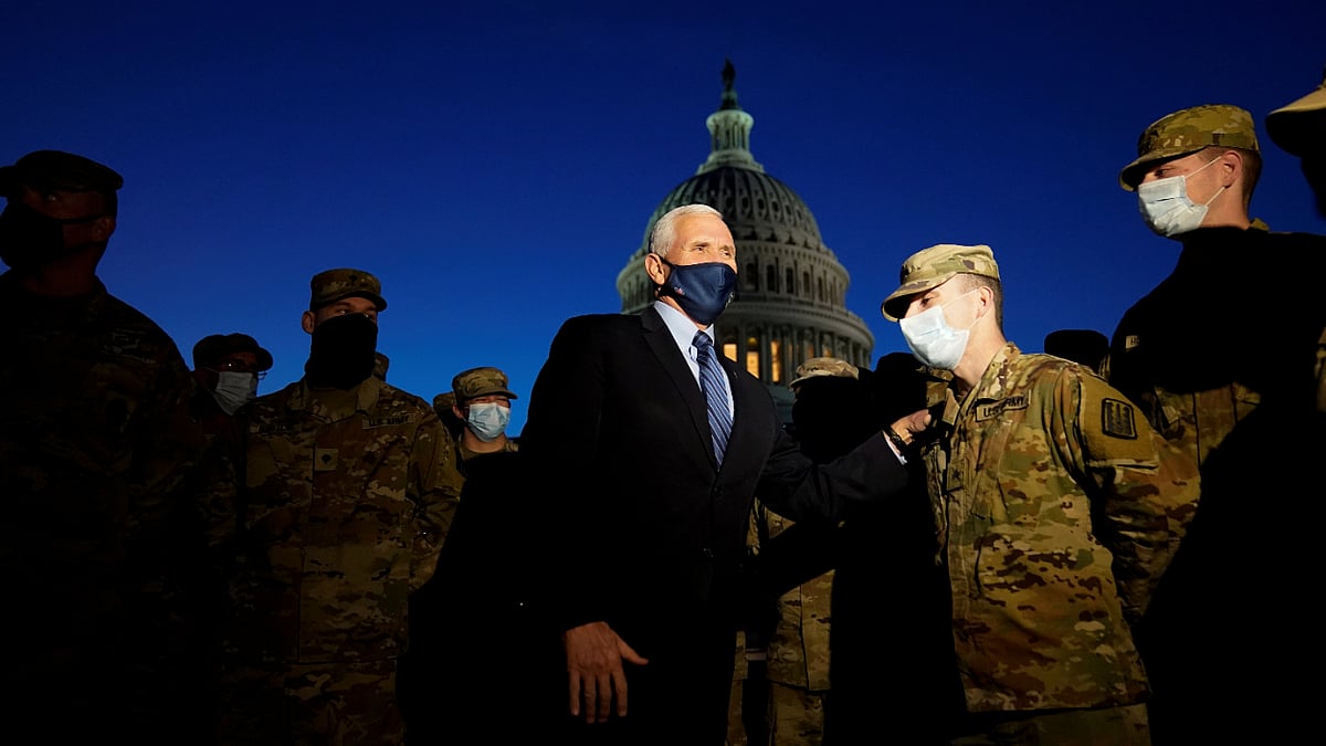Mike Pence vows to honour US history, safe inauguration of new President