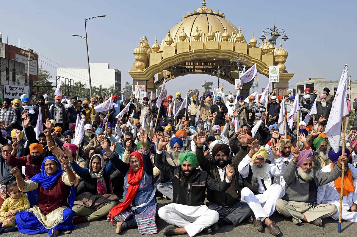Punjab: Farmers' protest forces BJP to cancel meeting