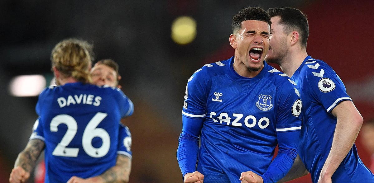 Everton extend Liverpool's losing streak to end 22-year wait for derby win