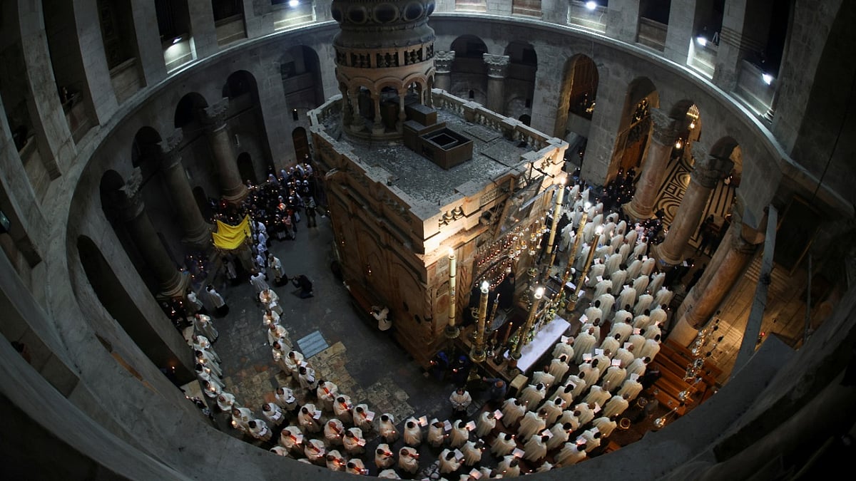 Christians mark Good Friday as holy sites gradually reopen