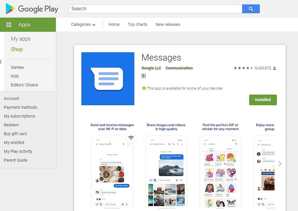 Google's Messages app for Android gets two new features