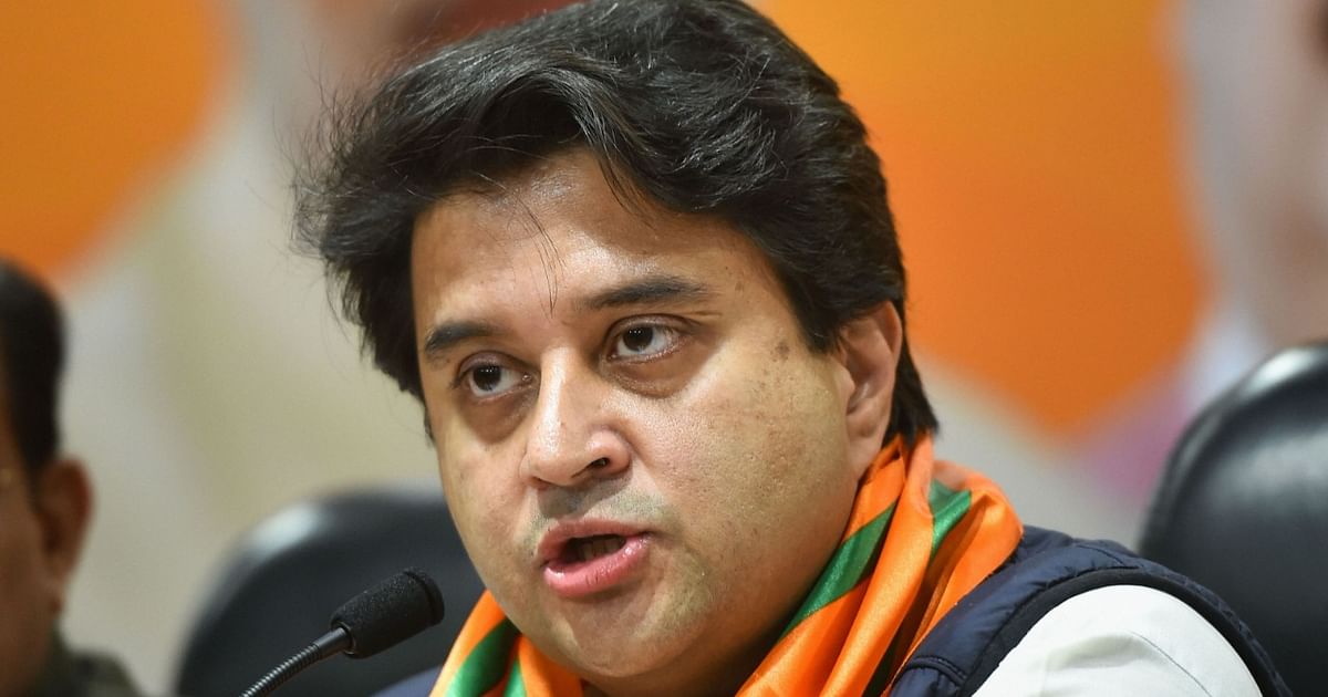 Jyotiraditya Scindia Inaugurates Indigos Guwahati Pune Flight