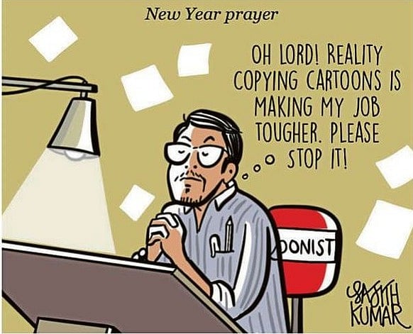 DH Toon | Reality is mimicking cartoons