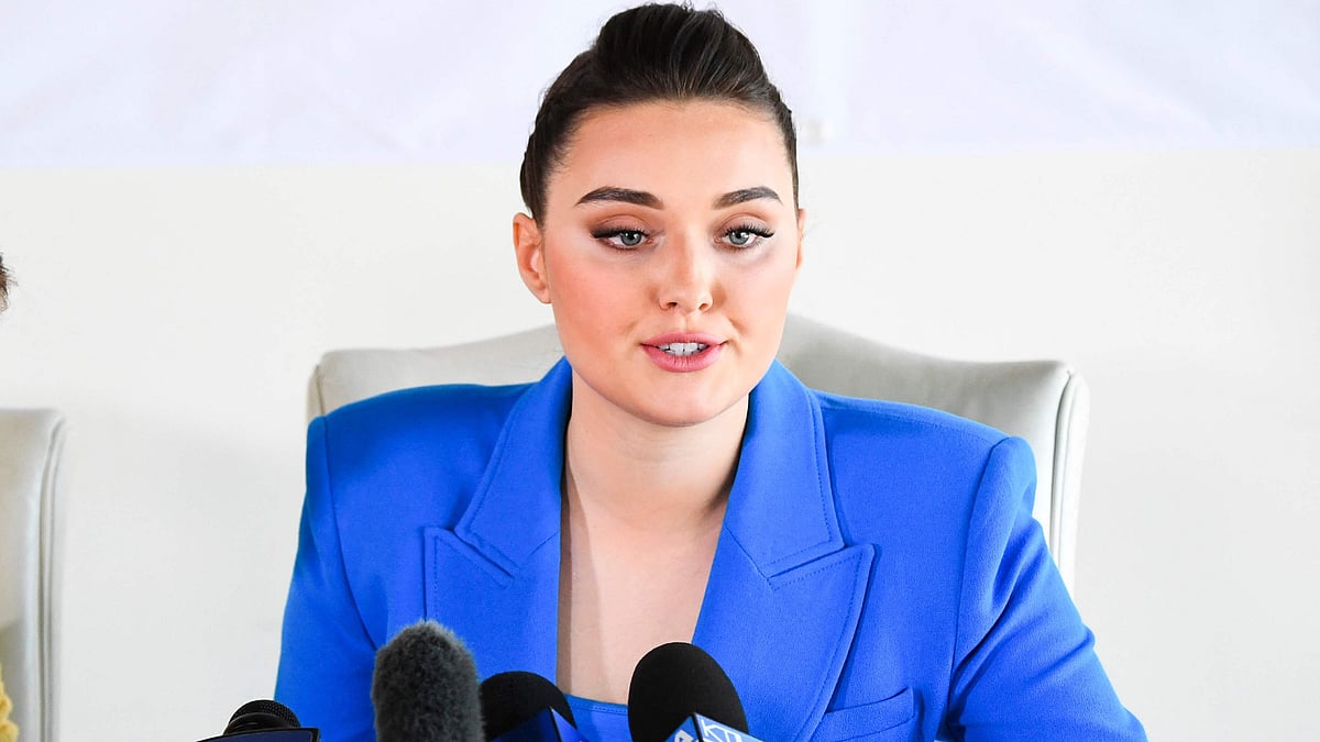 Former Miss Ukraine describes escape from Kyiv, asks for aid