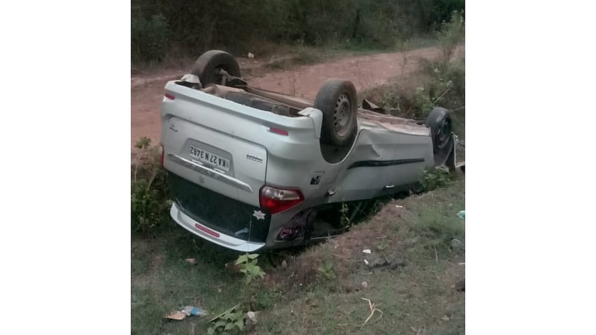 IAS officer, family escape accident with minor injuries after car turns ...