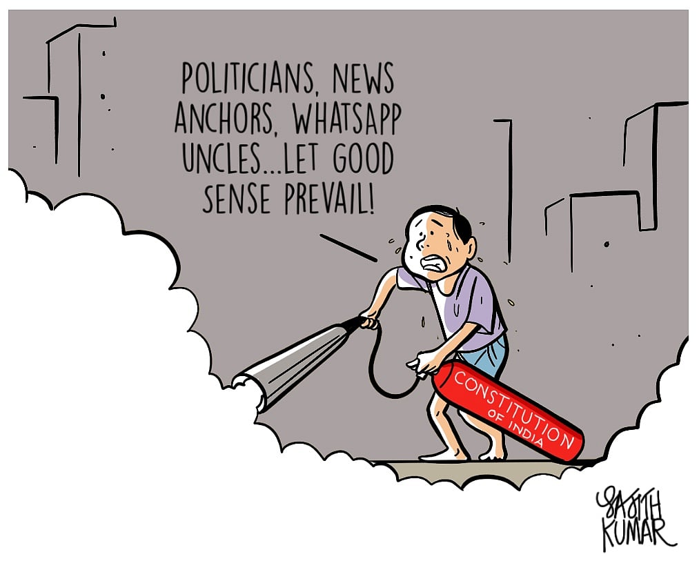 DH Toon | Let 'good sense' prevail in India