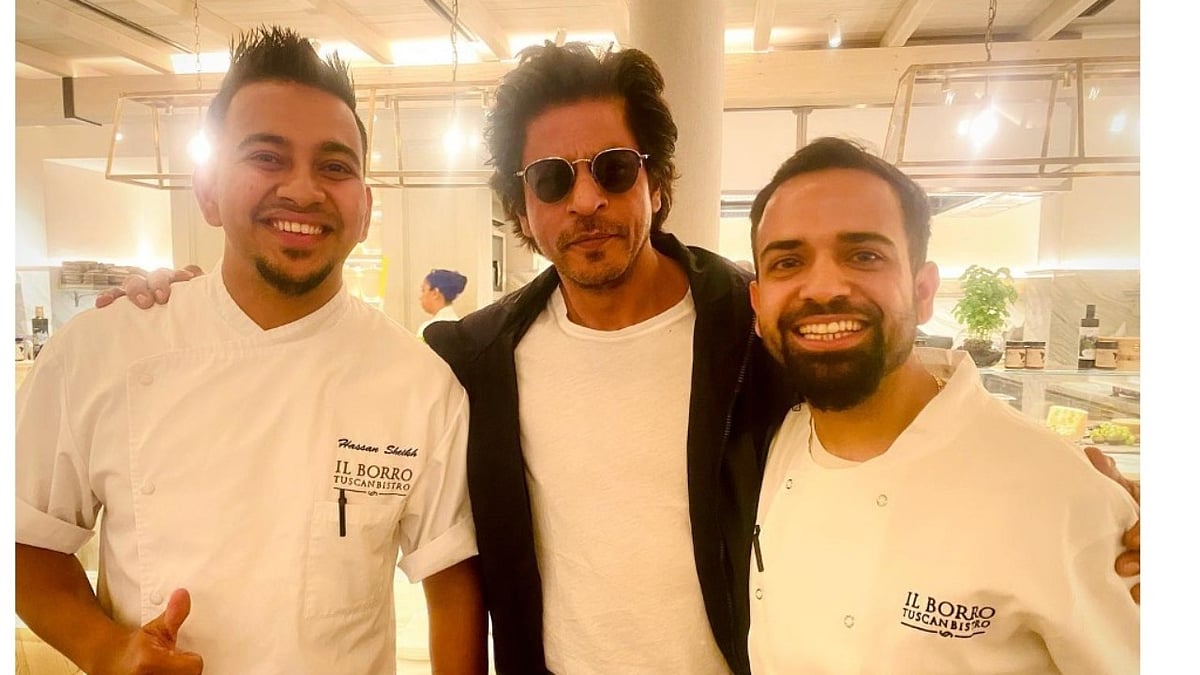 What's cooking? SRK's pics with London chefs go viral