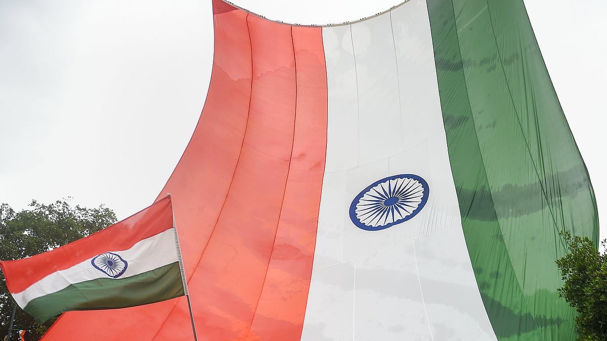 91-year-old Bihar villager stitches 450 national flags in seven days