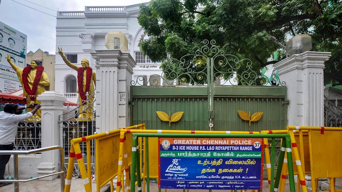 AIADMK headquarters attack case transferred to CBCID