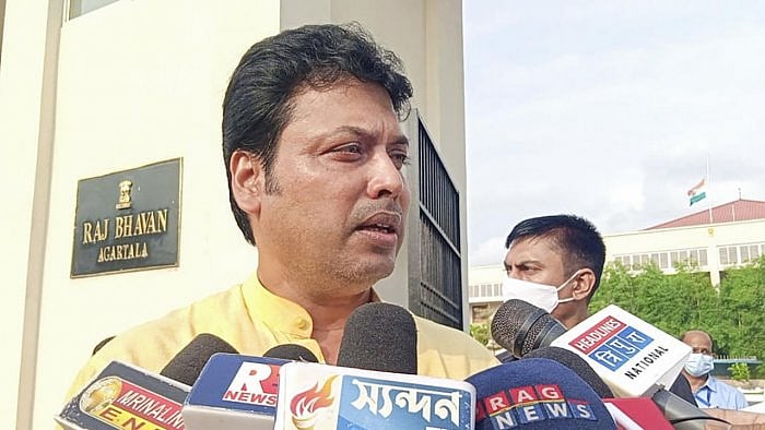 Ex-CM Biplab Deb elected to Rajya Sabha