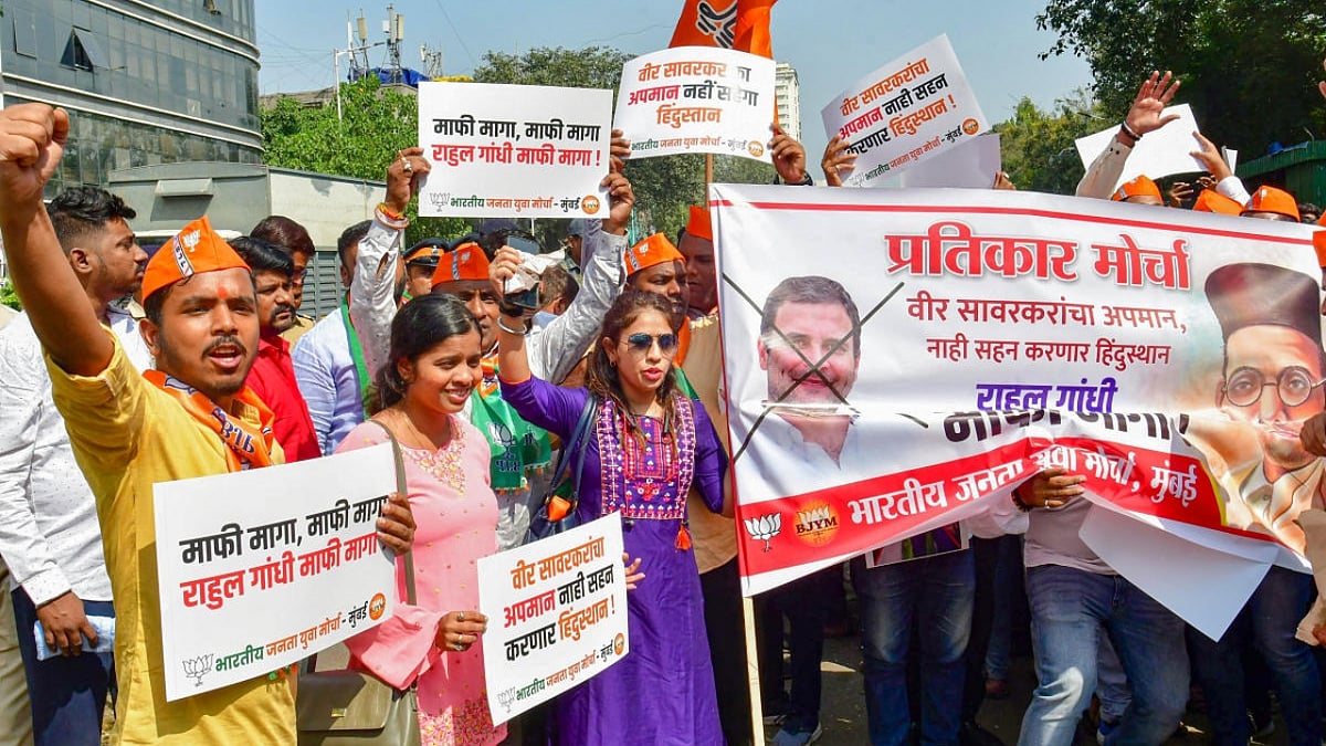 BJP workers detained after barging into Congress's Pune office to ...