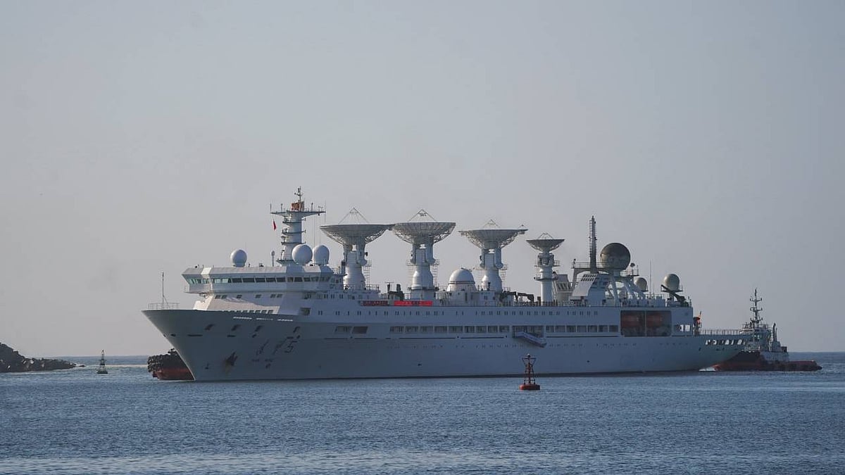 Chinese spy ship spotted in Indian Ocean Region