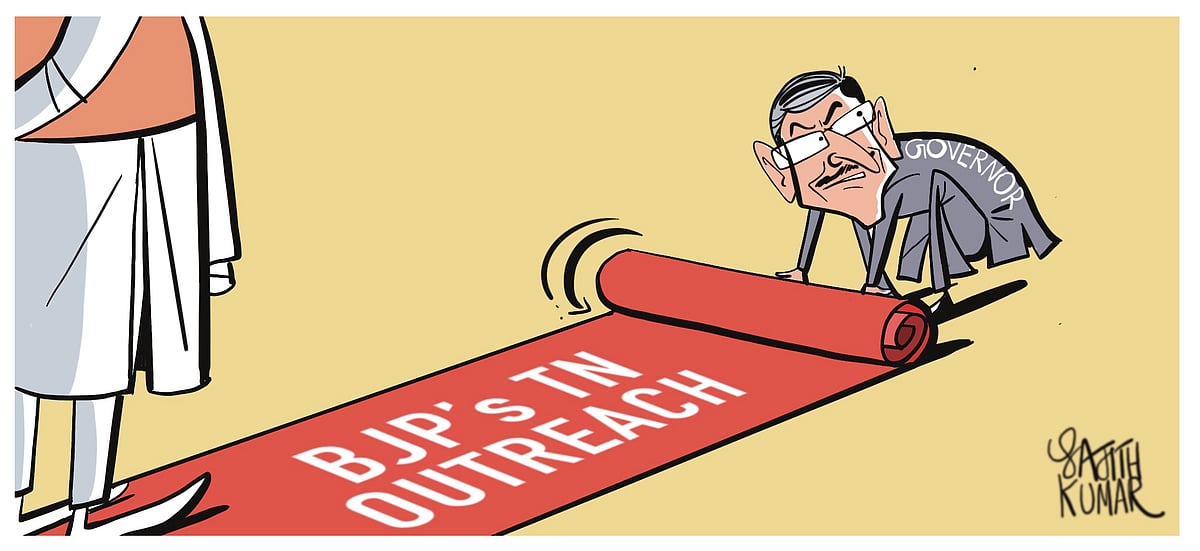 DH Toon | Guv rolls out BJP's Tamil Nadu outreach